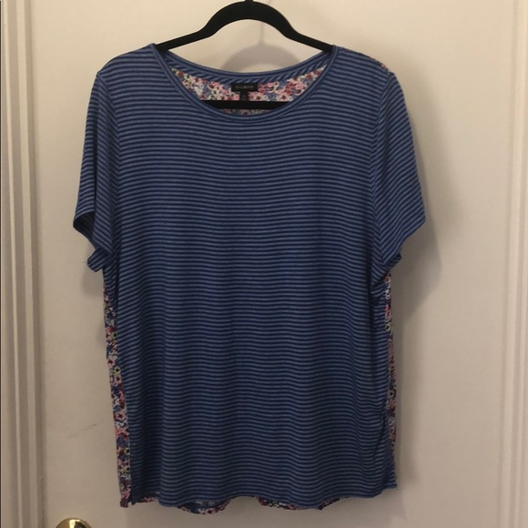 Talbots | Tops | Talbots Stripes Floral Shirt | Poshmark